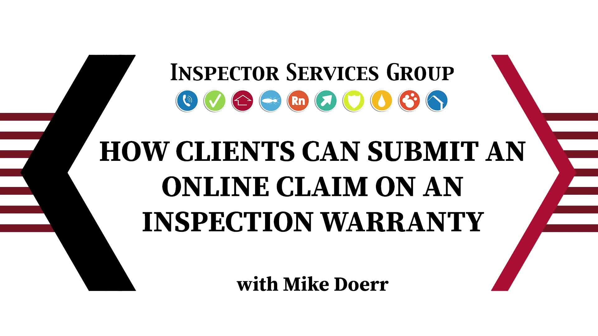 How Clients can submit an online claim on an Inspection Warranty--
